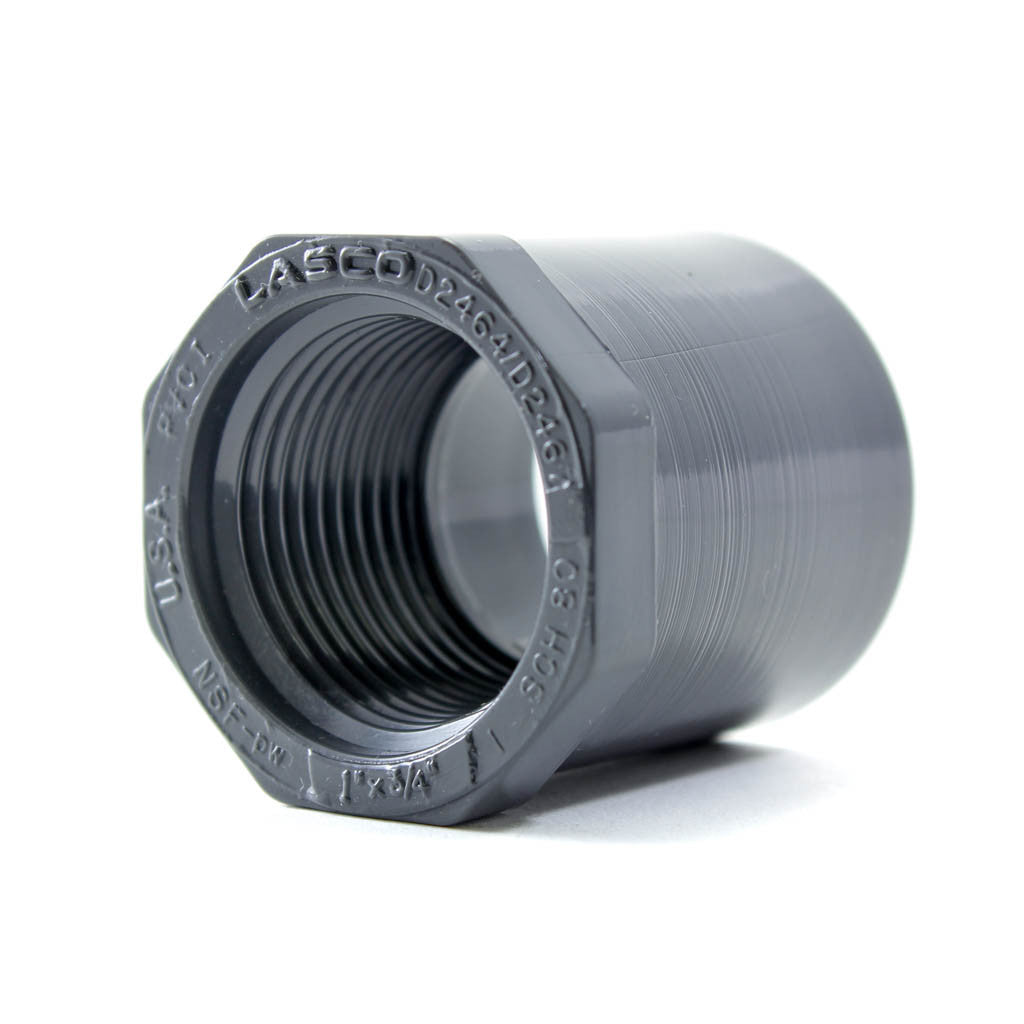 PVC Schedule 80, Reducer Bushing, Spigot x FPT – Savko Plastic Pipe ...