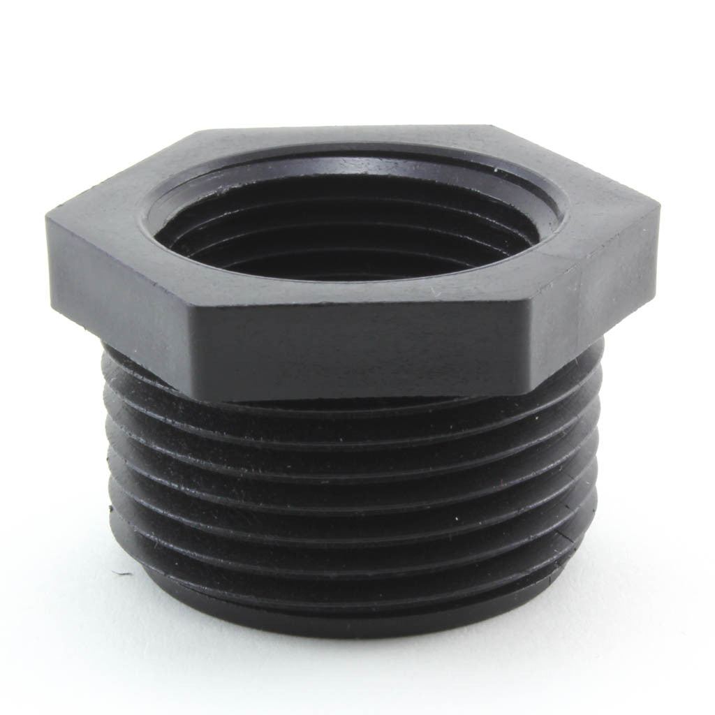 Black Reducing Bushing, MPT x FPT – Savko Plastic Pipe & Fittings