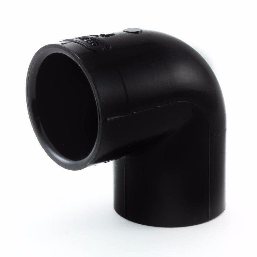 Black Schedule 40, 90 Degree Elbow, Slip x Slip – Savko Plastic Pipe ...