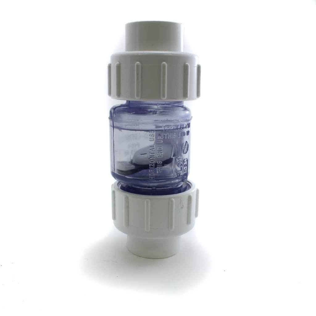 Clear PVC Check Valves – Savko Plastic Pipe & Fittings